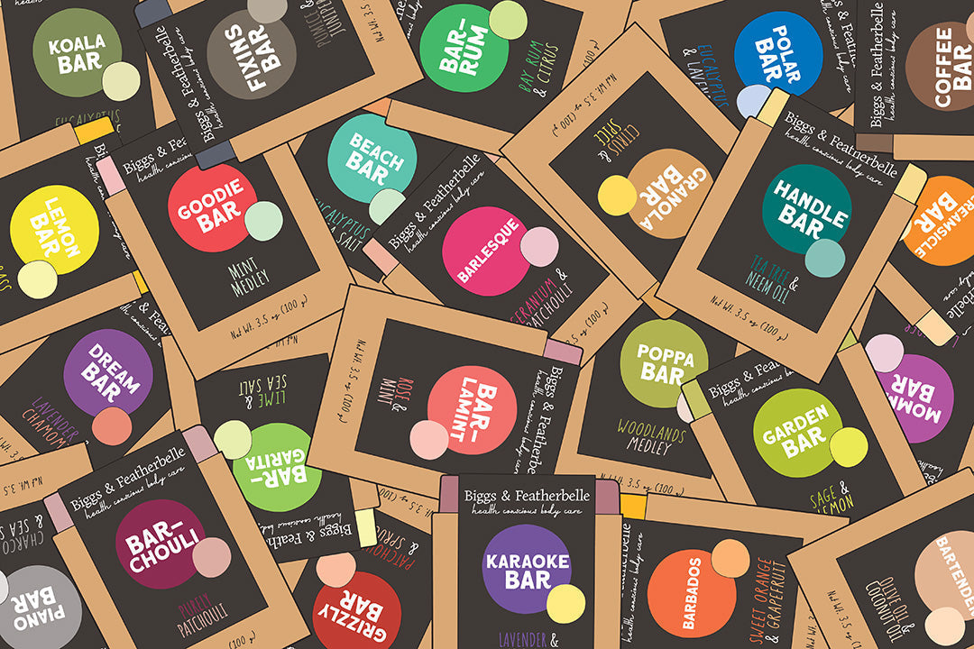 Masculine, Feminine & Unisex Soap Scents | Biggs & Featherbelle®